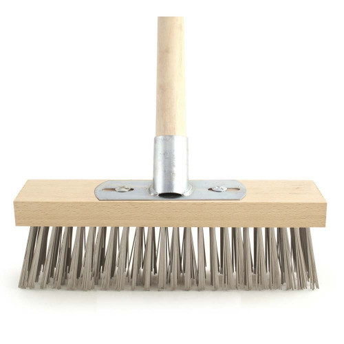 12" Wire Broom With 54" Fitted Handle