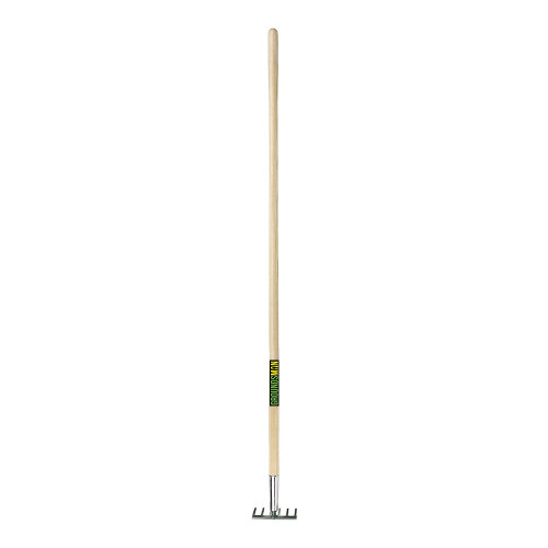Groundsman Professional 6 Tooth Turf Rake 60" Ash Handle