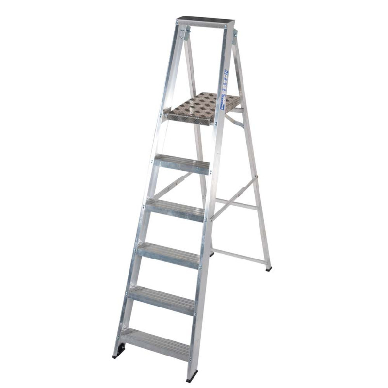 Aluminium Platform Steps - 6 Tread