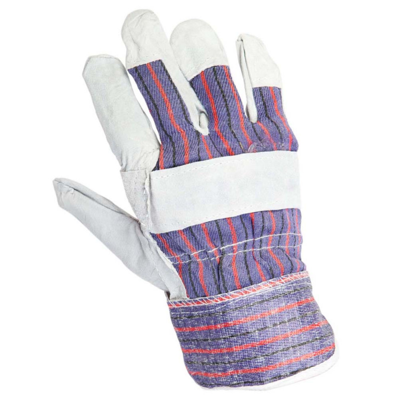 Cotton Chrome Rigger Gloves Heavy Duty Workwear