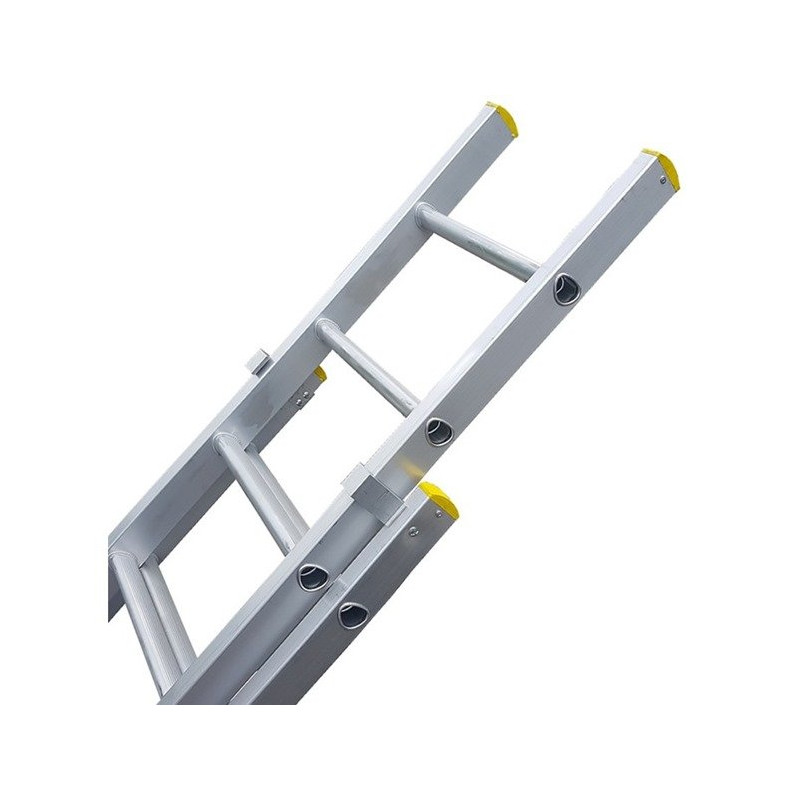 Aluminium 2 Section Ladder - 3.5m-6.25m