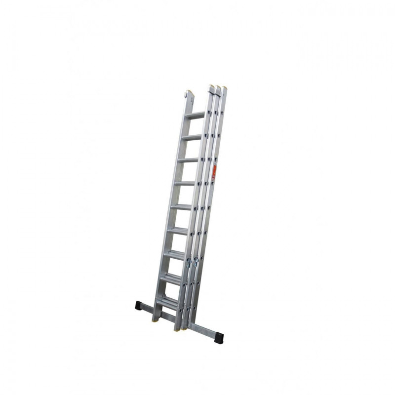 Aluminium 3 Section Ladder - 2.5m-6.0m