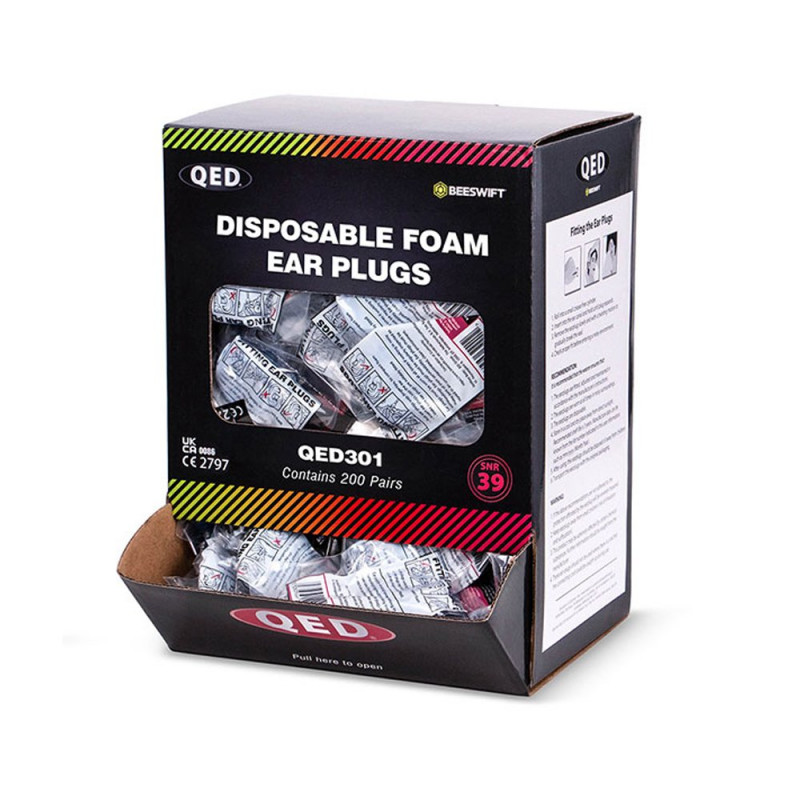 B Brand Ear Plugs (Pack of 200) - SNR 34dB