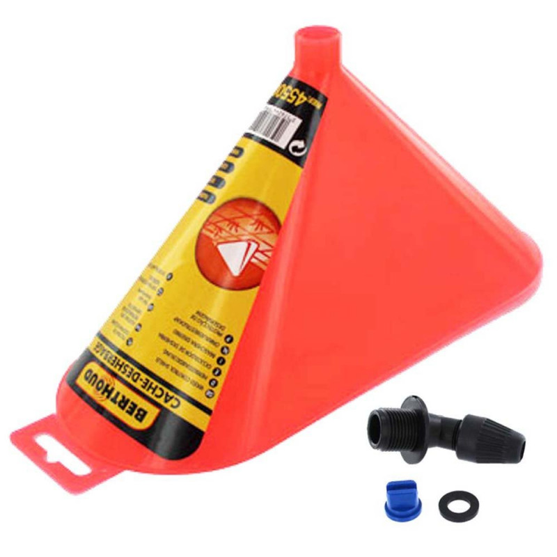 Berthoud Vermorel spray shield for accurate spraying