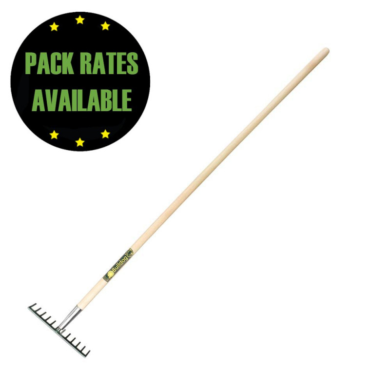 Bulldog Premier 14 Tooth Garden Rake