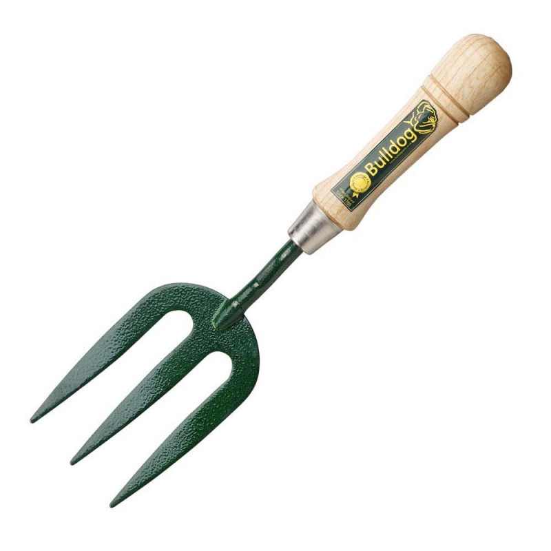 Bulldog Premier solid forged tanged weed fork for garden use