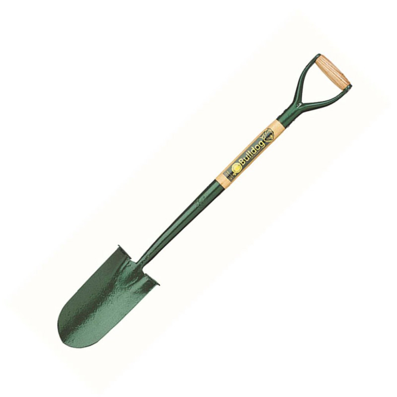 Bulldog Premier rabbiting spade, treaded, 28" ash shaft, MYD handle