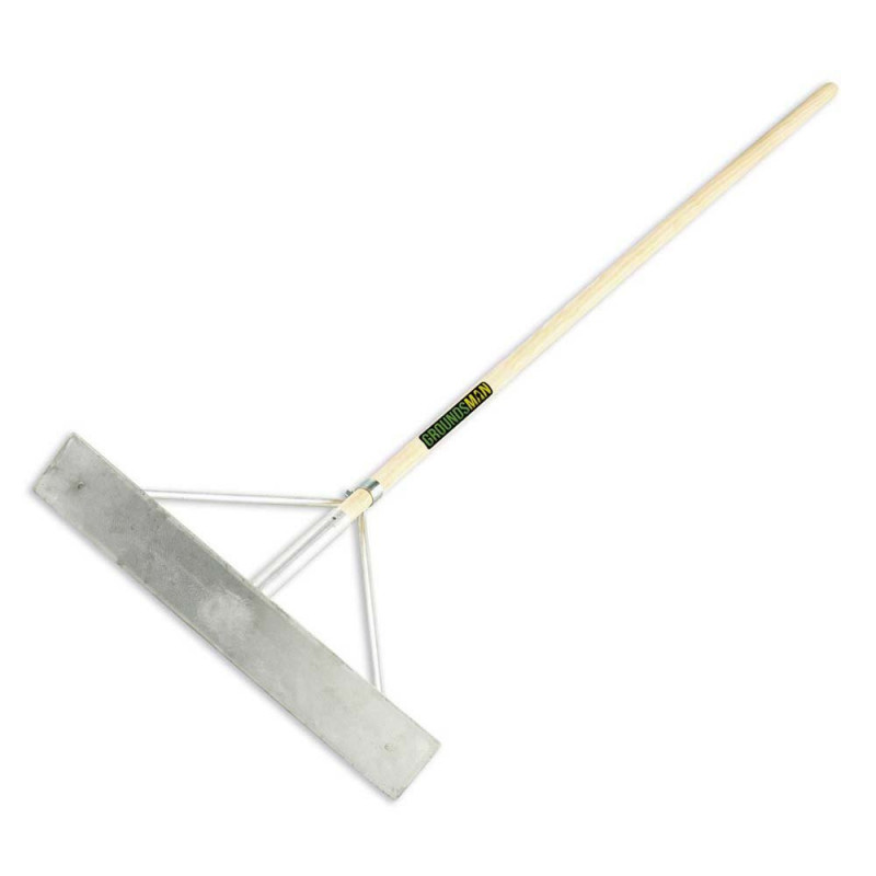 Castex aluminium spazzle for levelling tarmac and concrete in the UK