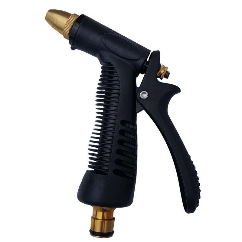 Contract spray pistol for watering and cleaning