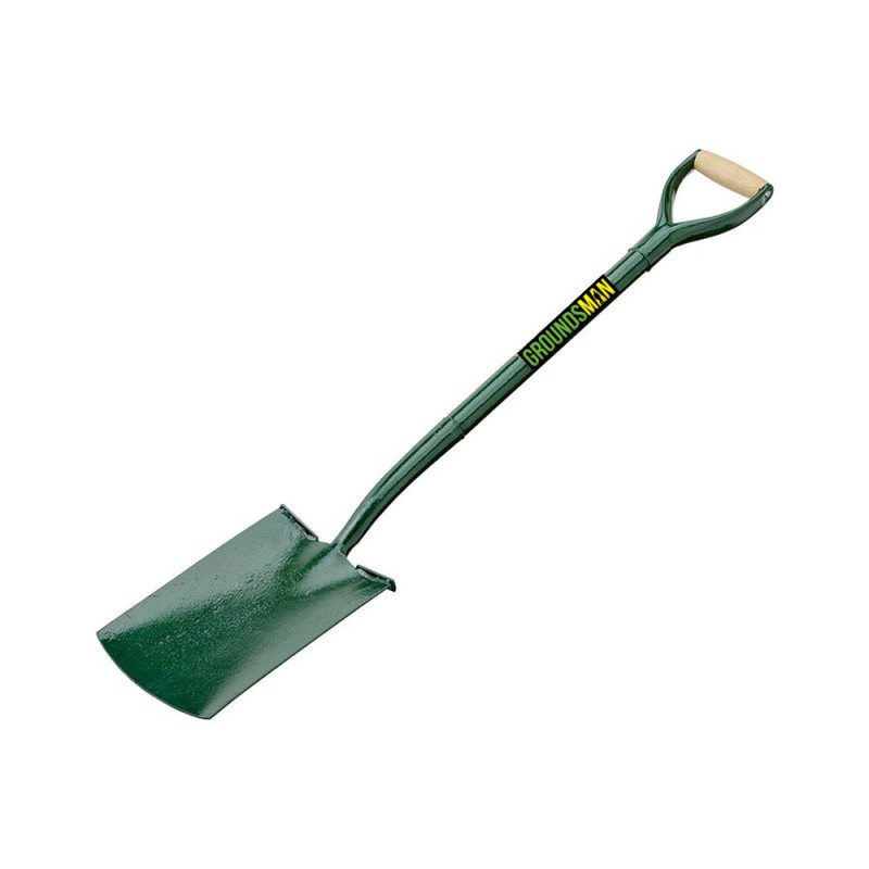 Groundsman Professional All Steel Treaded Digging Spade 28" MYD Handle