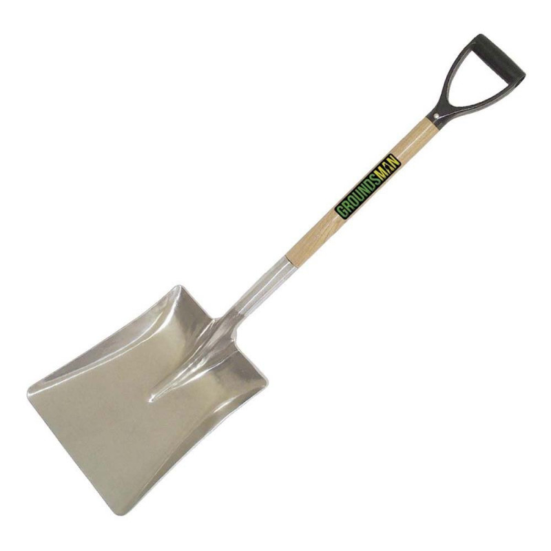 Groundsman No.10 Aluminium Pan Shovel 28 Inch Ash Shaft and PD Handle