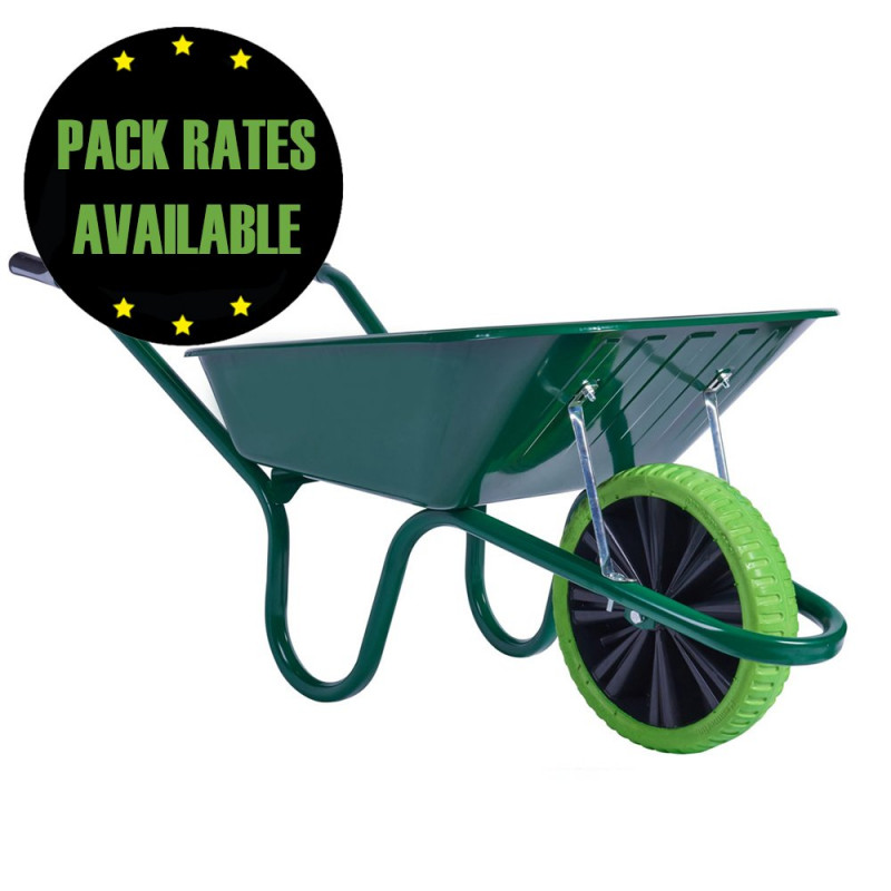 Haemmerlin classic wheelbarrow fitted with a puncture-proof tyre