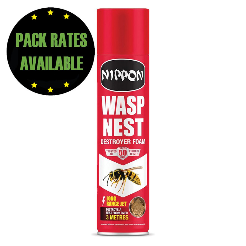 Nippon Wasp Nest Destroyer Foam, 300ml