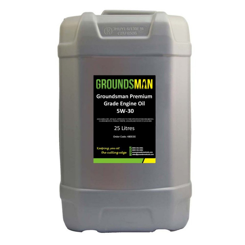 Groundsman Premium Grade Engine Oil (LL) 5W/30 25 Litre