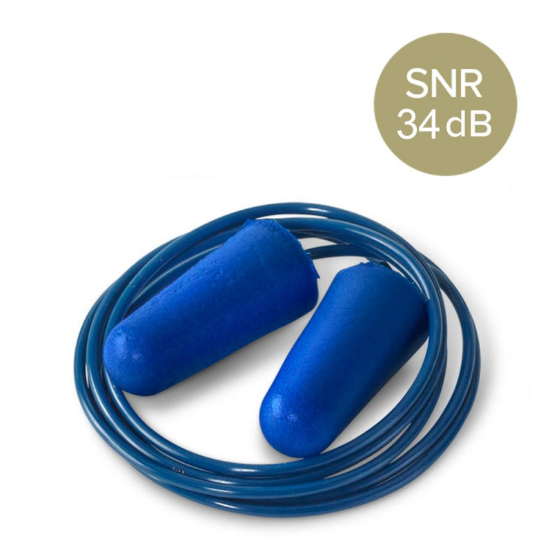 B Brand Corded Ear Plugs (Pack of 200) - SNR 34dB