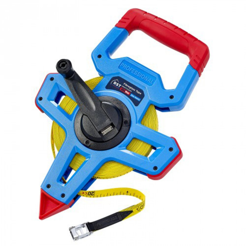 RST Open Frame Fibreglass Tape Measure - 100m