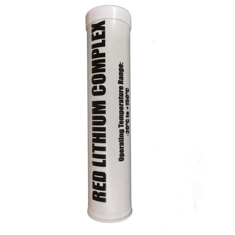 Red Lithium Complex Grease, 400g Cartridge