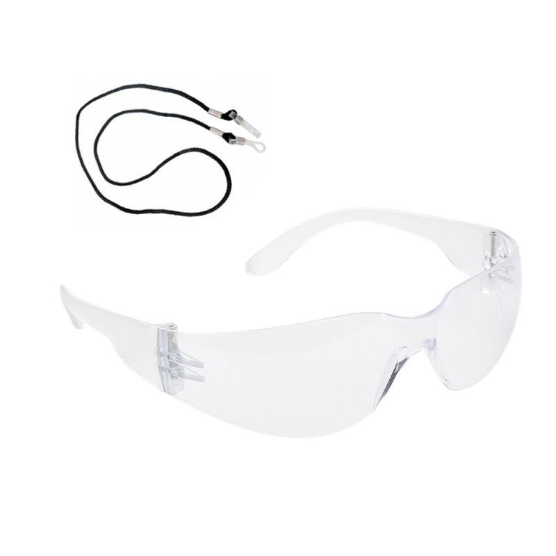 Wraparound Safety Spectacles - Clear